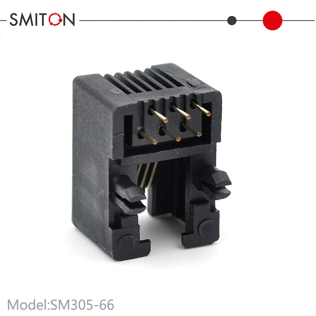 PCB Jacks , Telephone PCB Jacks , RJ11 Telephone PCB Jacks - 深圳市松美通电子有限公司